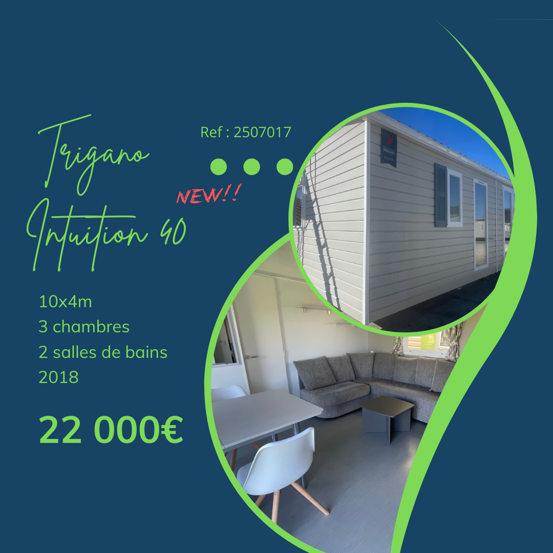 Trigano Intuition 40 - 2507017 - 2018 - Occasion - Zen Mobil homes